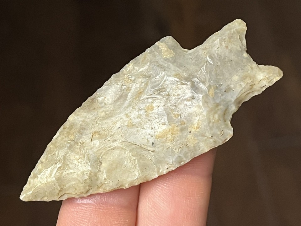 EXCEPTIONAL PEDERNALES POINT TEXAS ARROWHEAD AUTHENTIC INDIAN ARTIFACT ...