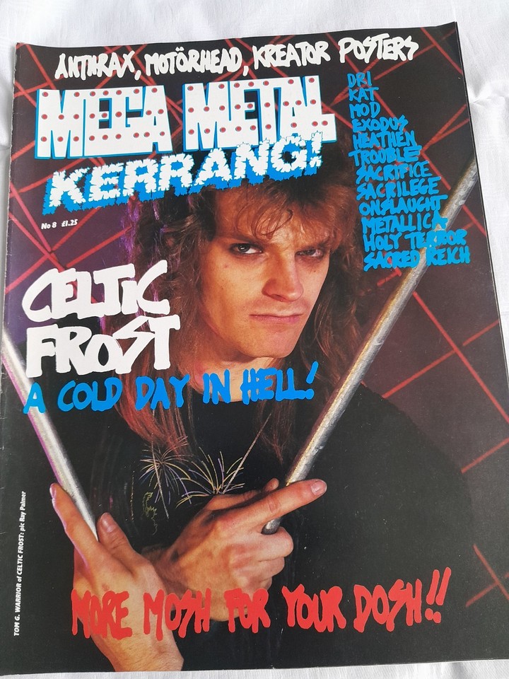 Kerrang Mega Metal Magazine Issues 1 - 13 (1986 - 1989) In Very Good ...