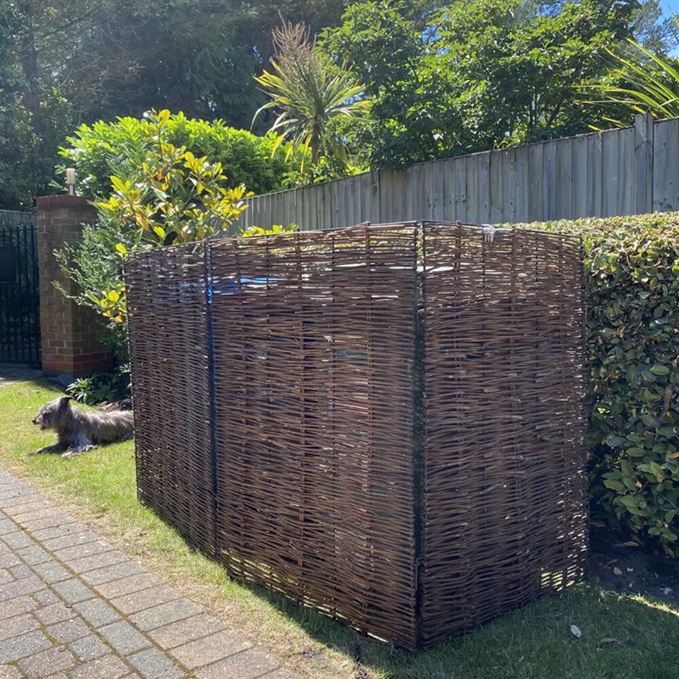 OUTDOOR WHEELIE BIN STORAGE DOUBLE AND TRIPLE SHED WOODEN DUSTBIN ...