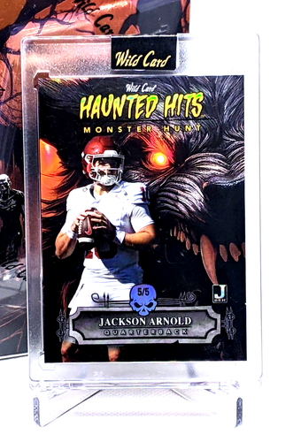Jackson Arnold *2024 Wild Card Haunted Hits* SSP*/5 J Prospect #HHWW-JA ...