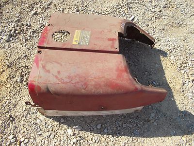 Farmall 504 Utility tractor Original IH front hood cover panel over ...