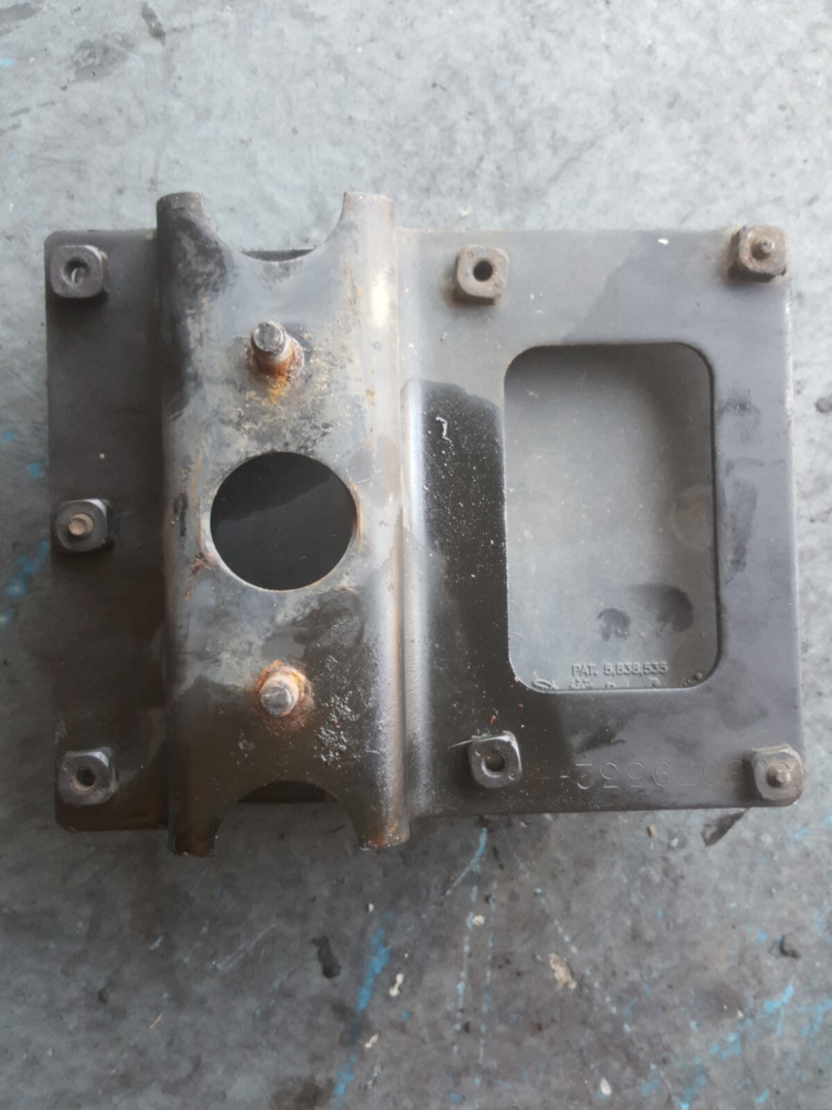 MERITOR WABCO ABS BRAKE MODULE 4008500710 W/ SOLENOID MOUNT BASE ...