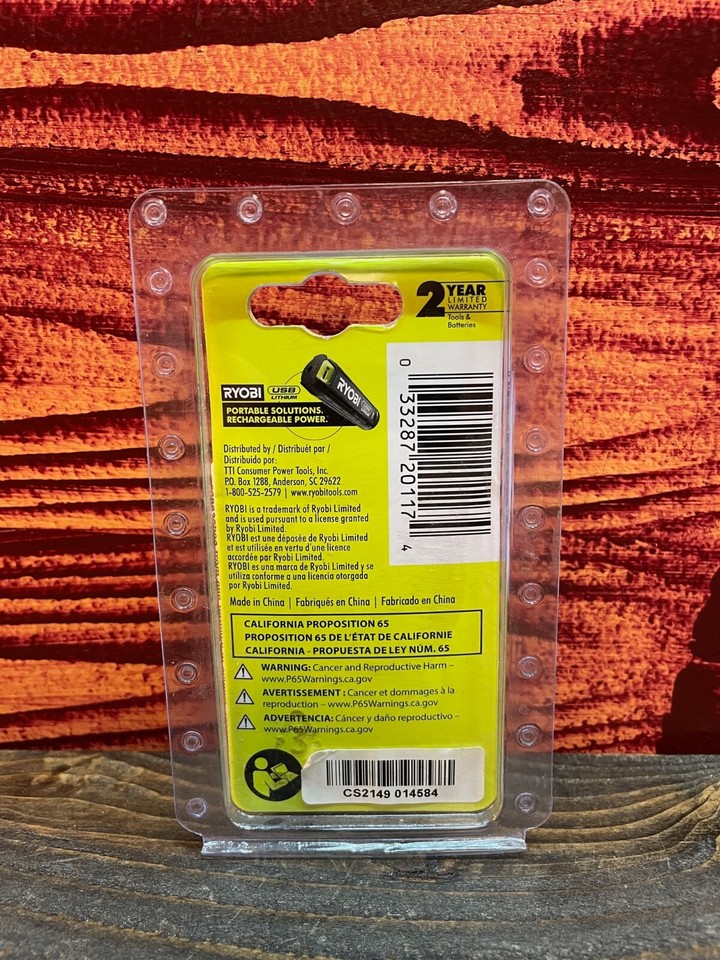 Ryobi FVB01 2Ah Lithium-ion Rechargeable Battery (new sealed) | eBay