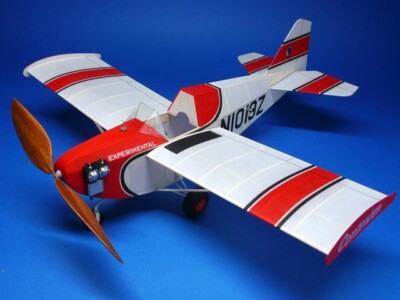 Contester Peanut 13" Wingspan RC Model Airplane Printed Plans ...