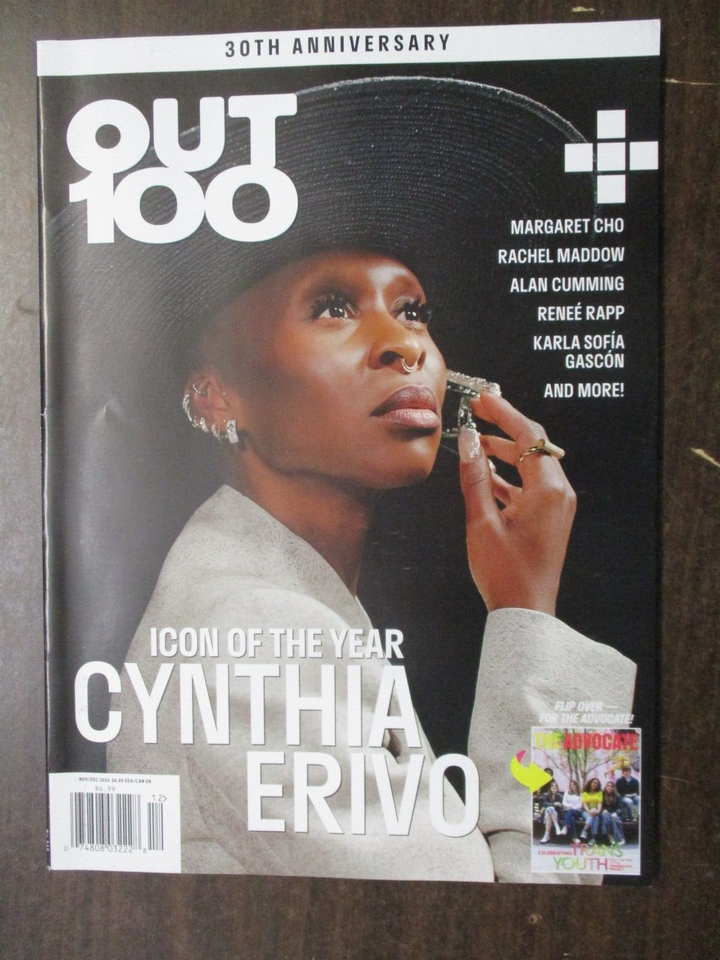 OUT THE ADVOCATE MAGAZINE NOVEMBER DECEBER 2024 TRAN YOUTH GENDERCOOL ...