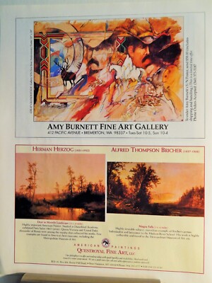 AMY BURNETT ART PIECE VTG ORIG 1996 ADVERTISEMENT | eBay