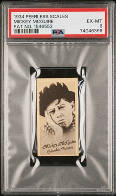 1934 Peerless Scales Pat No. 1546553 Mickey McGuire Rooney Little ...