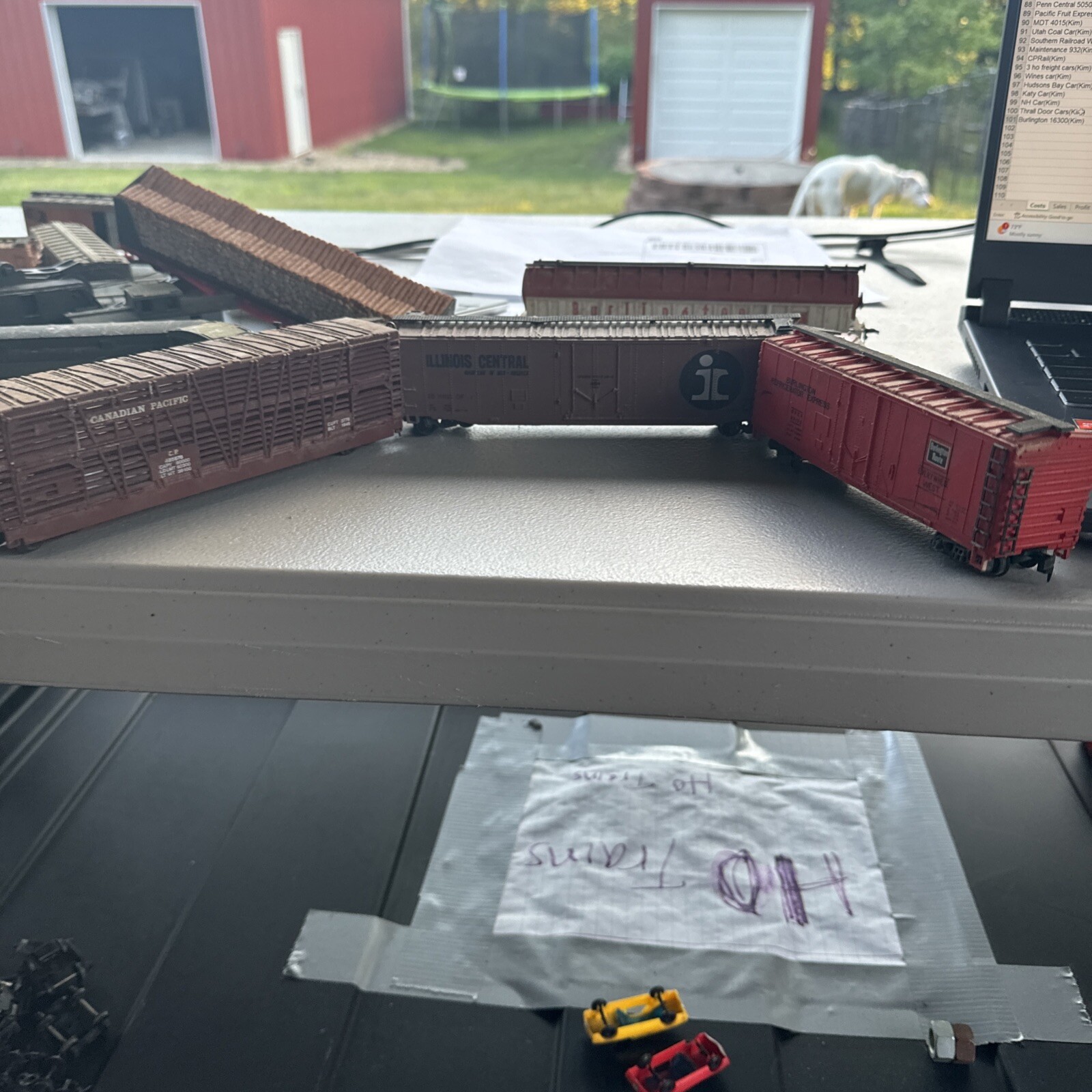 HO Scale Starter Set Lot of THREE Different 50' PD Box Cars ***NICE ...