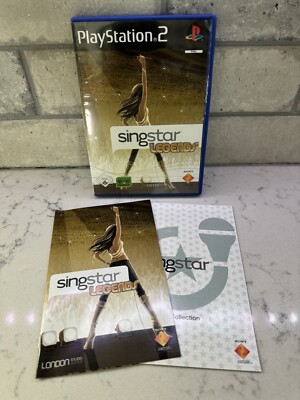 SingStar: Legends (Sony PlayStation 2, 2008) GERMAN 711719764021| eBay