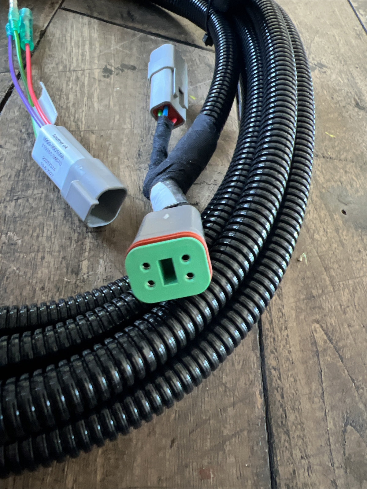 #119781-34620 Genuine OEM Yanmar Extension Wiring Harness 6M for sale ...