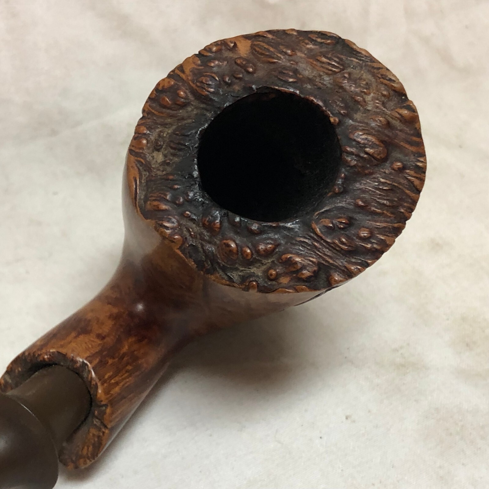 Vintage Estate Pipe Smoking Thompson Ornate Design | eBay