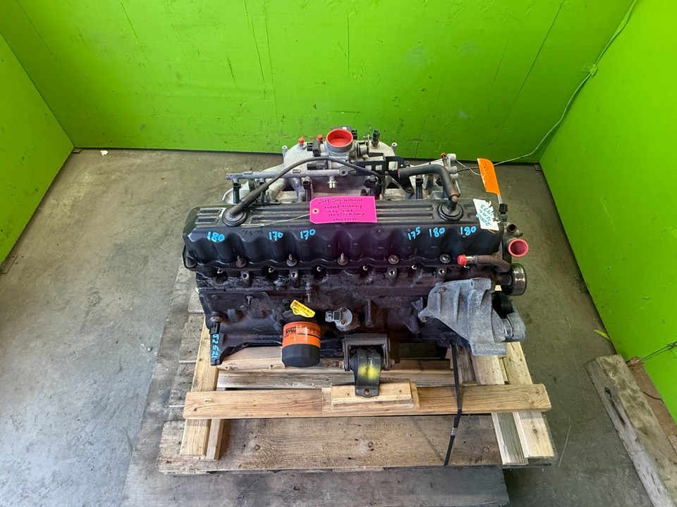 01 JEEP WRANGLER TJ COMPLETE EXCELLENT RUNNING 4.0 ENGINE MOTOR 97-02 ...