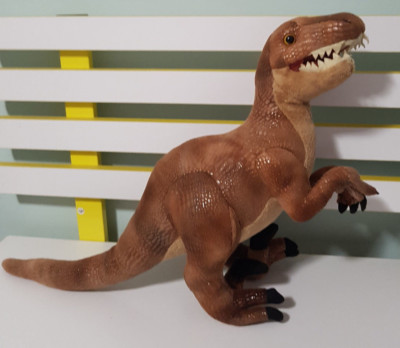 WILD REPUBLIC DINOSAUR RAPTOR SOFT TOY PLUSH TOY 30CM TALL! | eBay ...