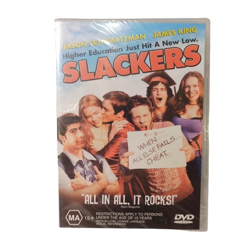 Slackers (DVD 2002) Movie American Comedy Teen Crime Blackmail Cheating ...