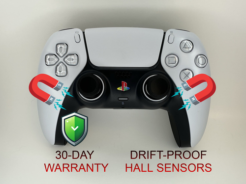 CUSTOM Sony PS5 DualSense- GULIKIT TMR HALL EFFECT & MAX RISE RMB BACK ...