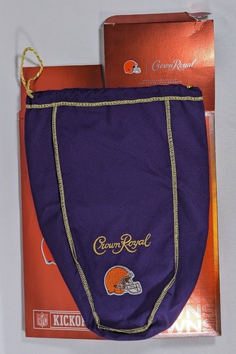Cleveland Browns Crown Royal Bag And Box 1.75L Size NFL 2023 Edition | eBay