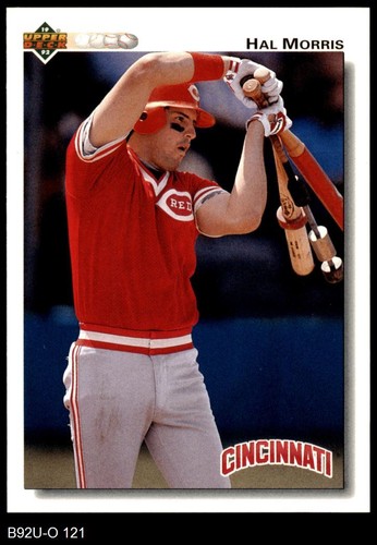 1992 Upper Deck #121 Hal Morris Reds 8 - NM/MT | eBay