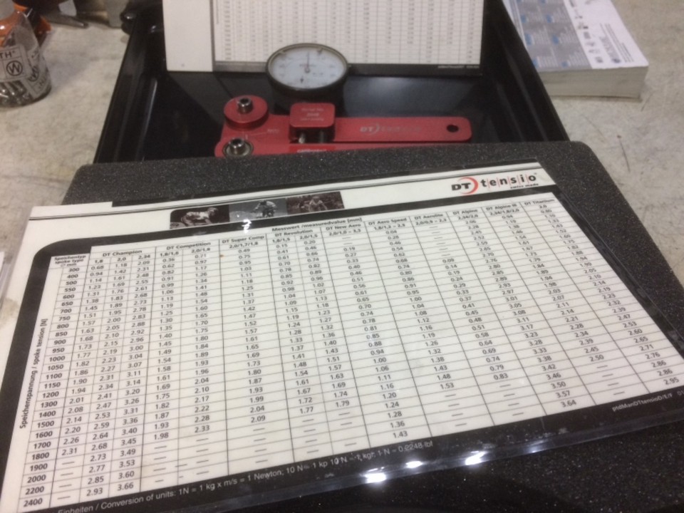 DT Swiss Dial Tensiometer. Tension Meter | eBay