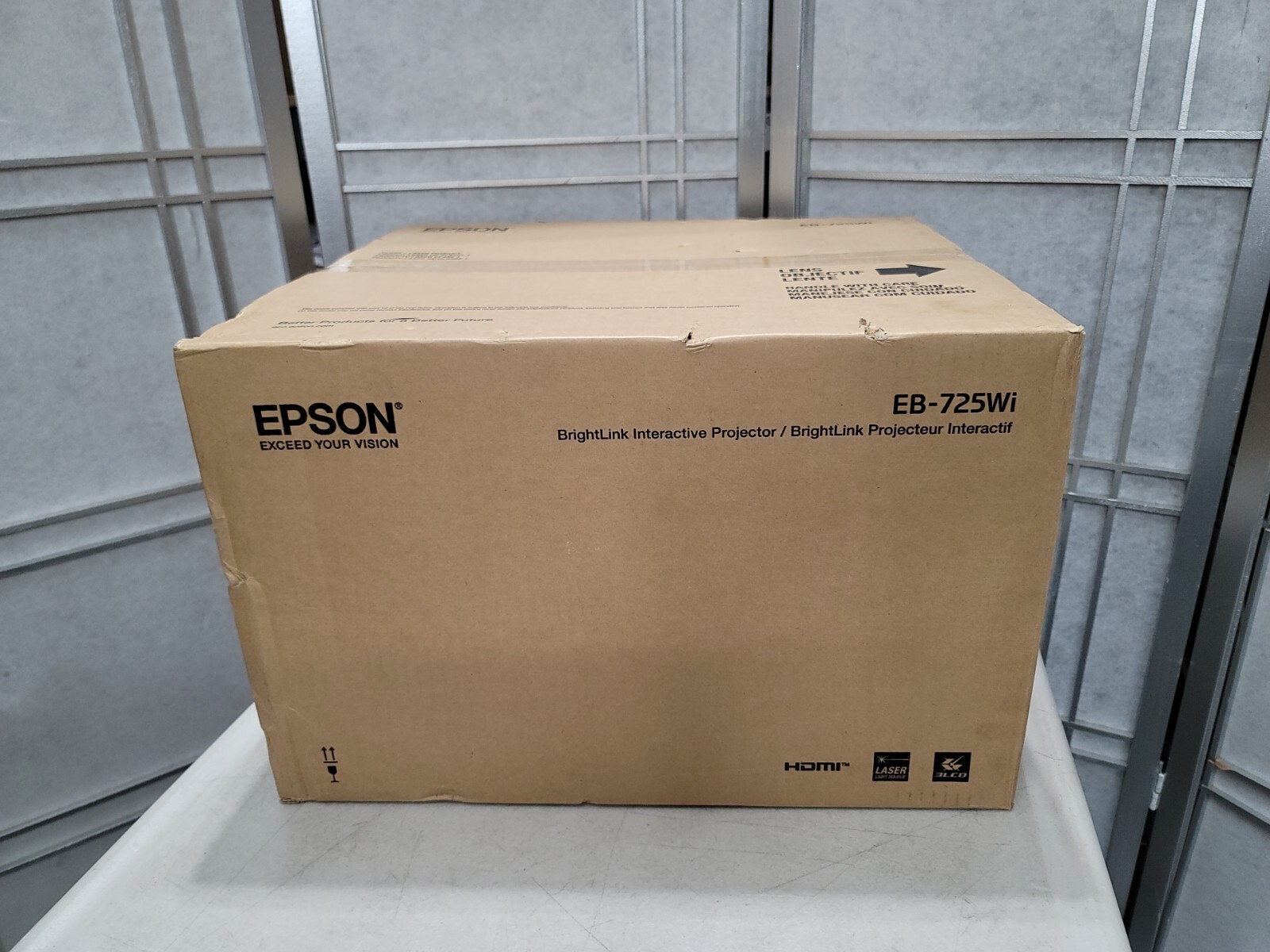 EPSON H998A EB-725Wi Laser 3LCD Brightlink Projector *NEW SEALED* $1600 ...