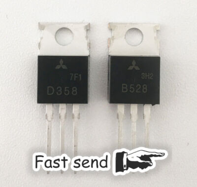 1pair 2SB528/2SD358 B528/D358 Transistor TO-220 | eBay
