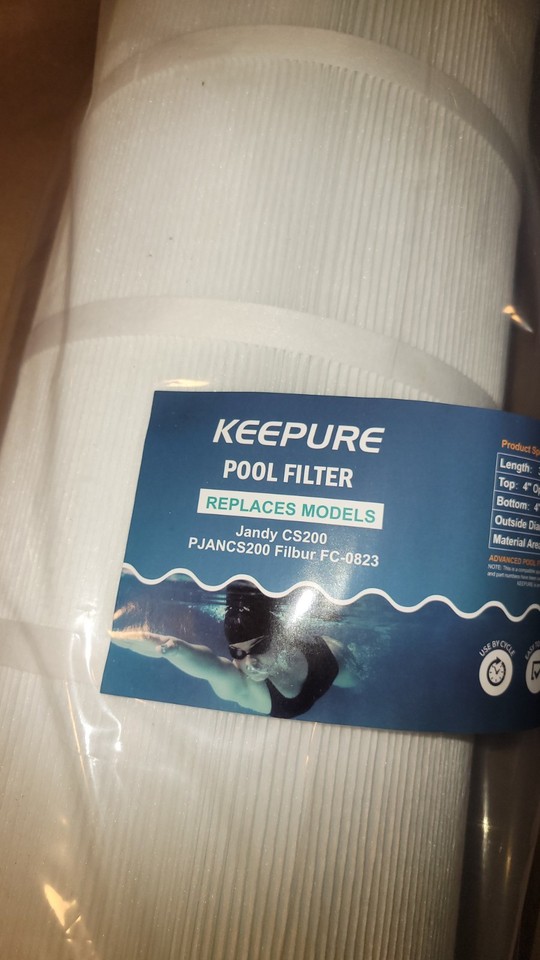 Pool Cartridge Filter for Jandy CS200 PJANCS200 FC-0823 Unicel C8418 ...