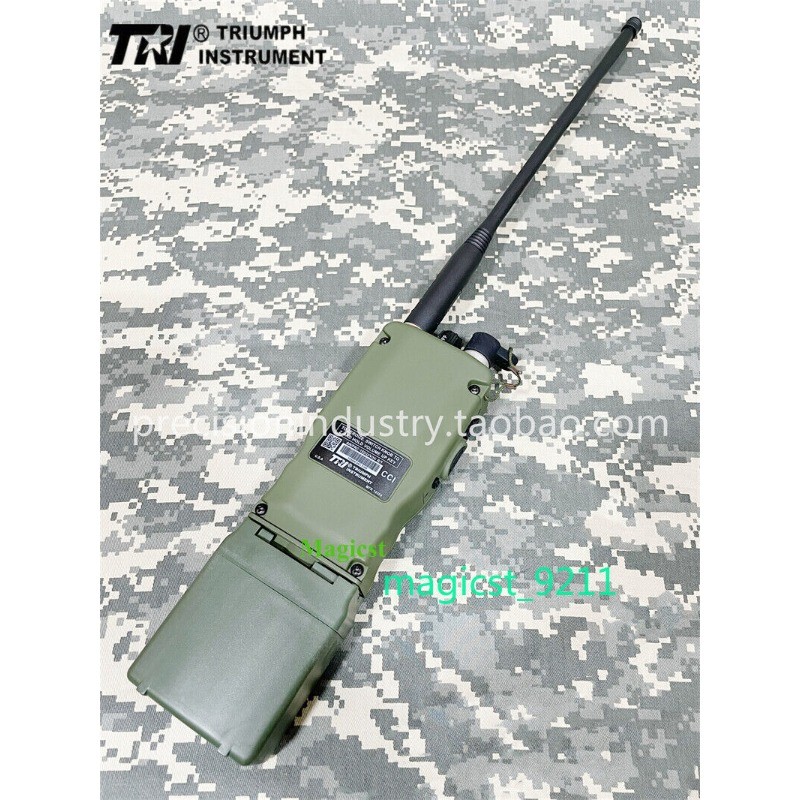 IN US!!! TRI AN/PRC 152 Multiband 12.6V Handheld Radio MBITR Aluminum ...