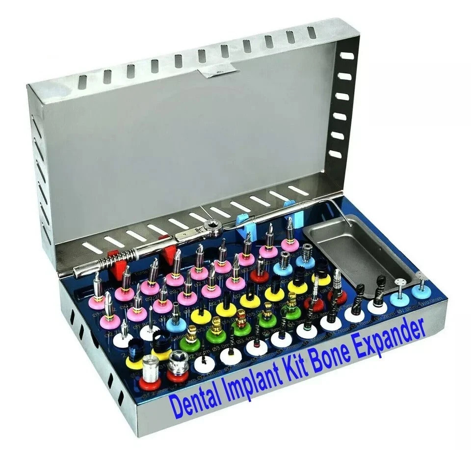 50 Pcs Universal Dental Implant Kit Bone Expander Compression Conical ...