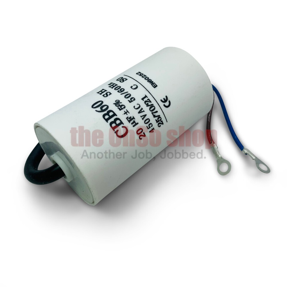 20uf Wired Capacitor CBB60 Start Run Motor For Air/Water Pump, Air ...