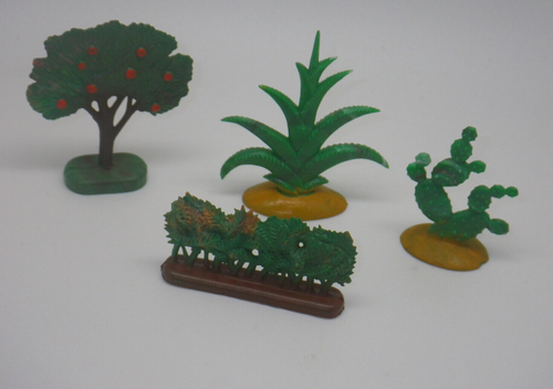 Végétation - Pommier Buisson cactus - Figurine STARLUX - France 60's | eBay