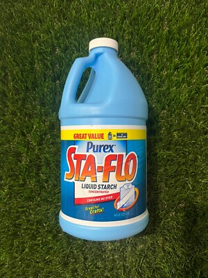 Purex Sta-Flo Liquid Starch Concentrated 64 Oz Great For Crafts ...