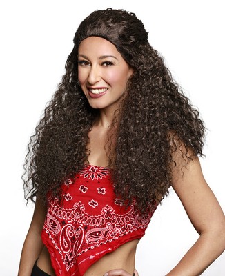 Moana Wig - Island Princess - Brown Long Curly - Costume Accessory ...