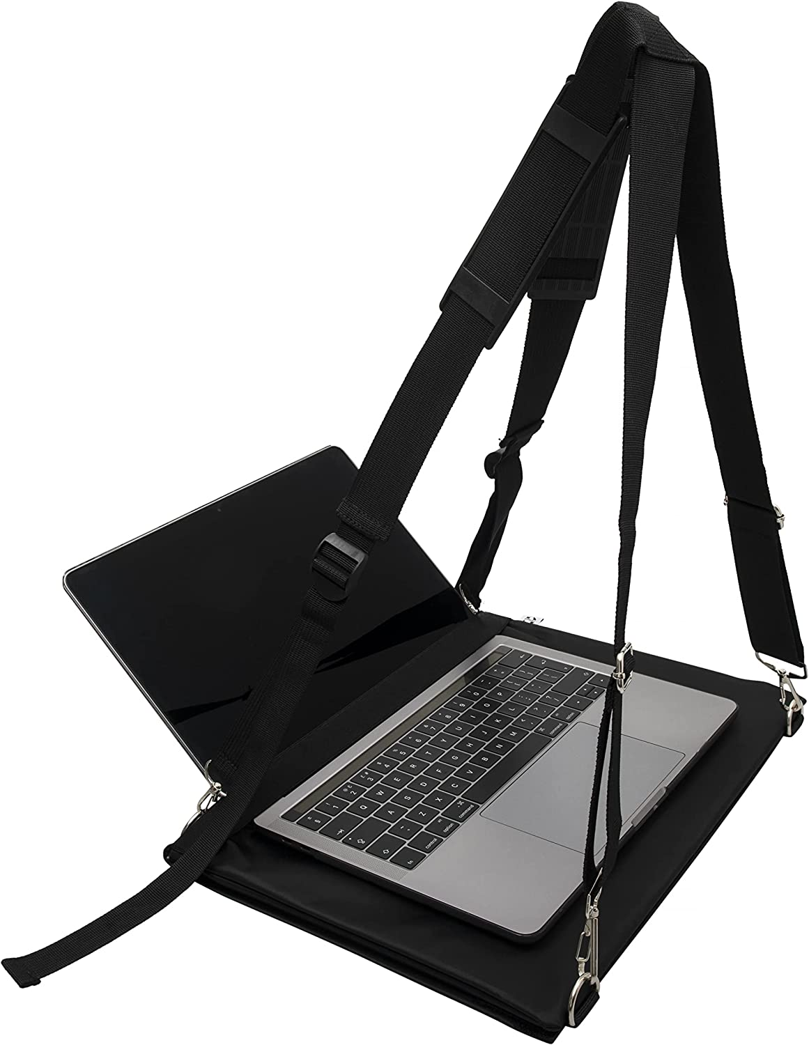 Laptop Harness - Walking Desk-Hands Free Portable Wearable Desk with ...
