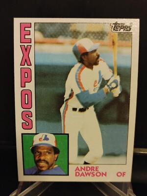 Andre Dawson 1984 Topps #200 - Montreal Expos - Cubs - HOF | eBay