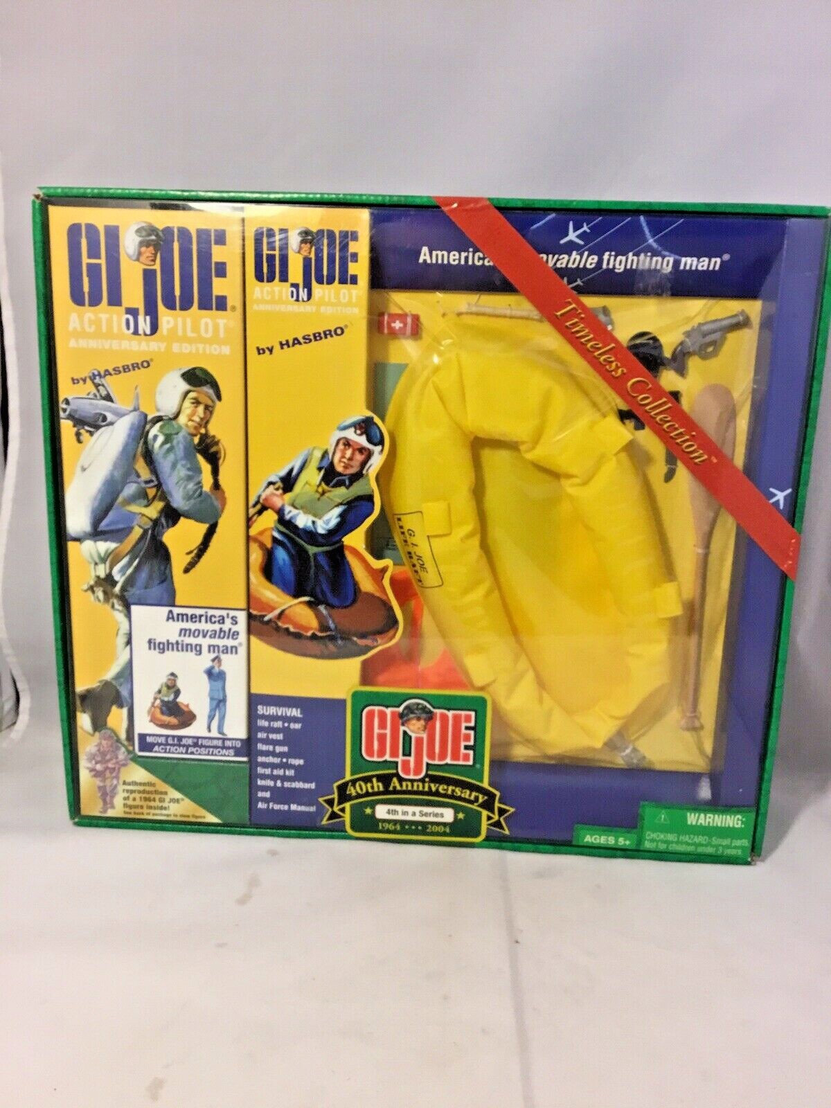 2003 Hasbro GI Joe Timeless Collection Pilot Survival 40th Anniversary NRFB
