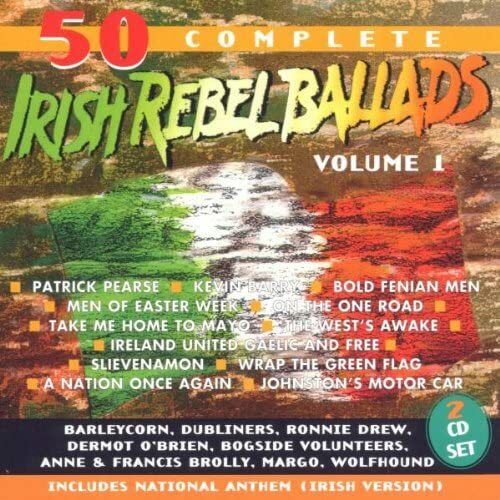 50 Best Irish Rebel Ballads 2CD Declan Hunt, Barleycorn, Ann & Francie ...