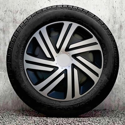 Set of 4x15 inch Wheel Trims to fit Vw Golf Polo Touran T4 Caddy ...
