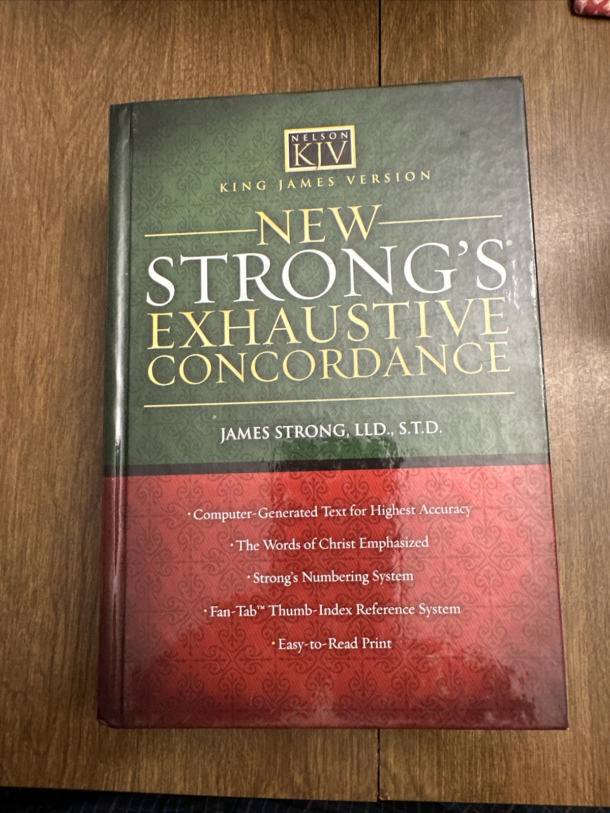 King James Version New Strong's Exhaustive Concordance by James Strong ...
