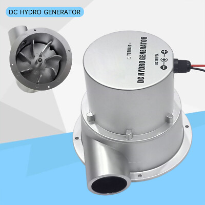 DC18V Mini Portable Hydroelectric Turbine Water Flow Hydro Generator ...