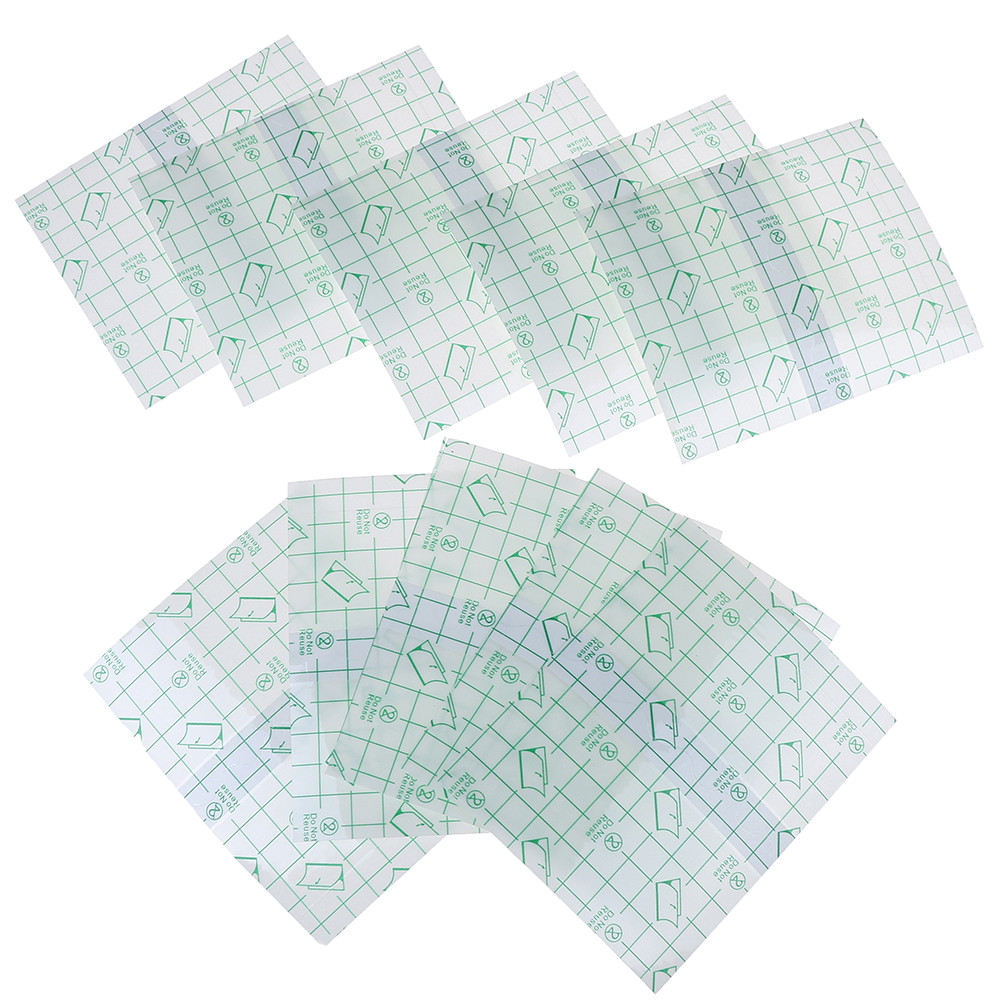 10Pcs Waterproof transparent adhesive wound dressing plaster stretch ...