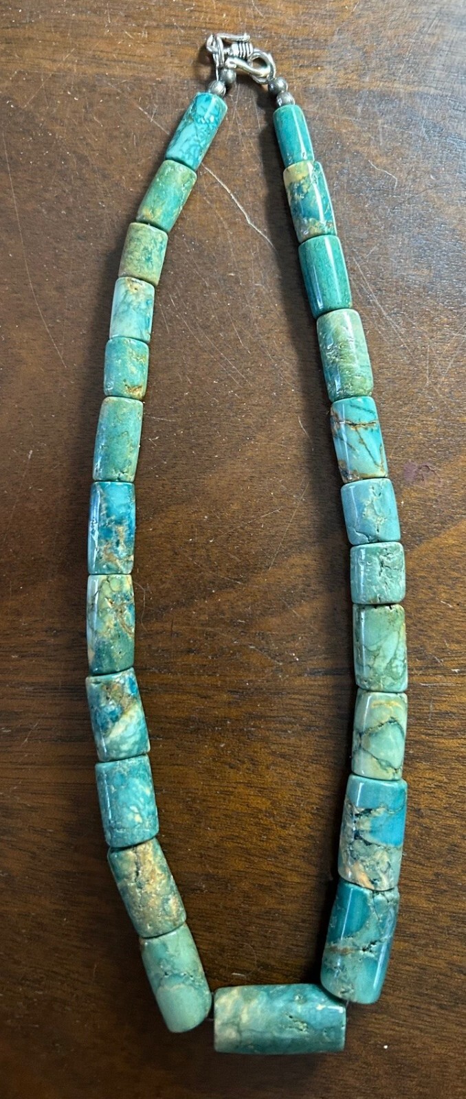 Vintage Genuine Tibetan Barrel Shape Turquoise Beads … - Gem