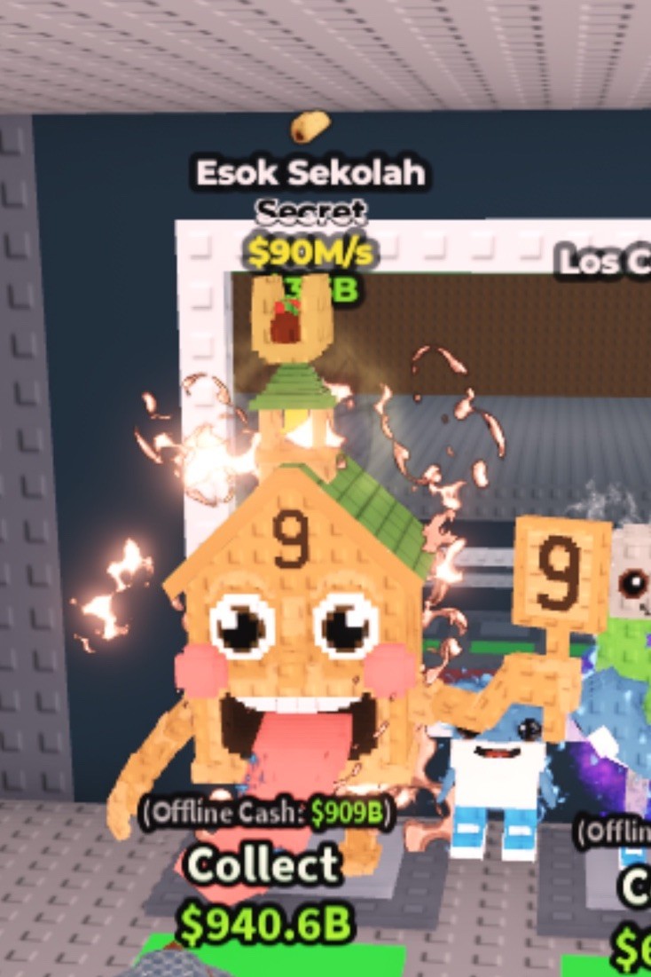 Steal A Brainrot Esok Sekolah Taco Mutation 90m/1s | eBay