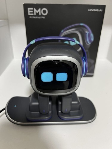 EMO Go Home AI Desktop Pet Robot with EMO Smart Lighting and Home ...