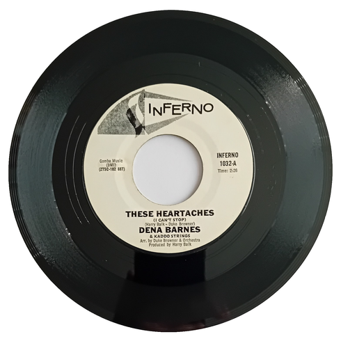 DENA BARNES-THESE HEARTACHES / KADDO STRINGS- (Instrumental) - US Imp.- 1977 | eBay UK