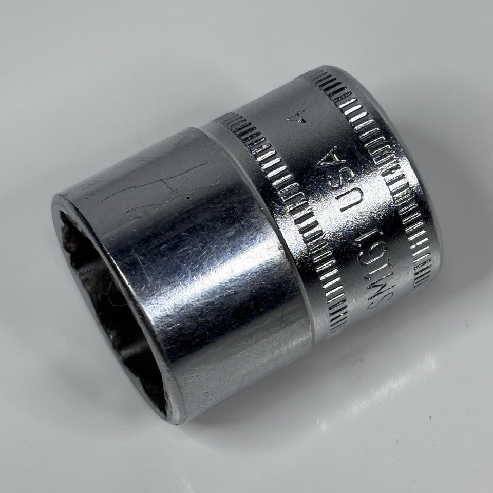 Snap On Tools FSM161 3/8 Dr 6Pt Metric 16mm Flank Dr Shallow Socket USA ...