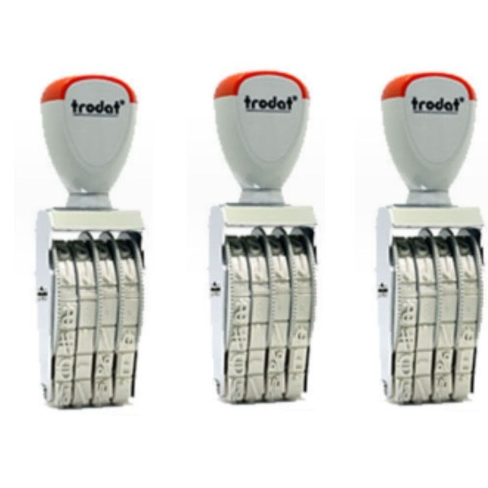 Changeable Number Stamp Personalized Business Stamps DIY Roller Stamps ...