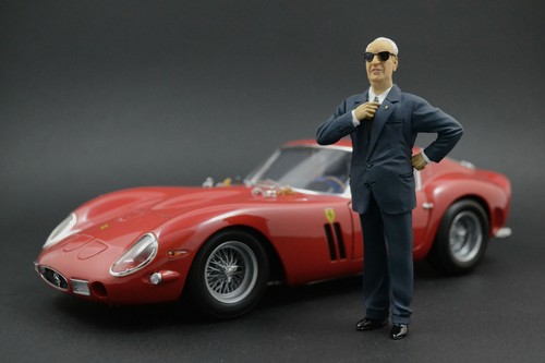 Enzo Ferrari Figure pour 1:18 250GTO Kyosho F40 F50 BBR VERY RARE! ! NO CAR ! | eBay
