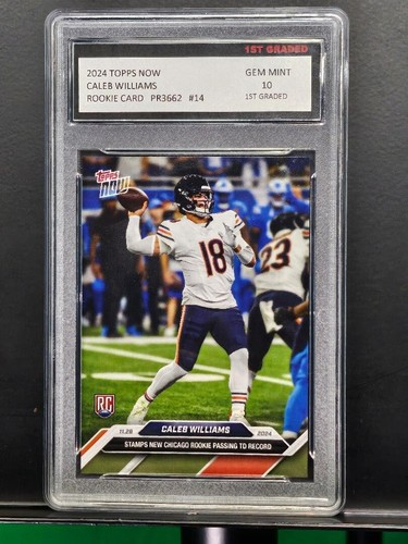 Caleb Williams Rookie Card Topps Now #14 (GEM MINT 10) | eBay