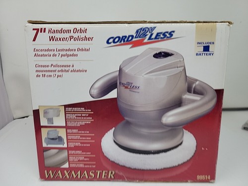 Waxmaster 99514--7 Random Orbit Orbital Waxer Polisher Buffer, Bonnets ...