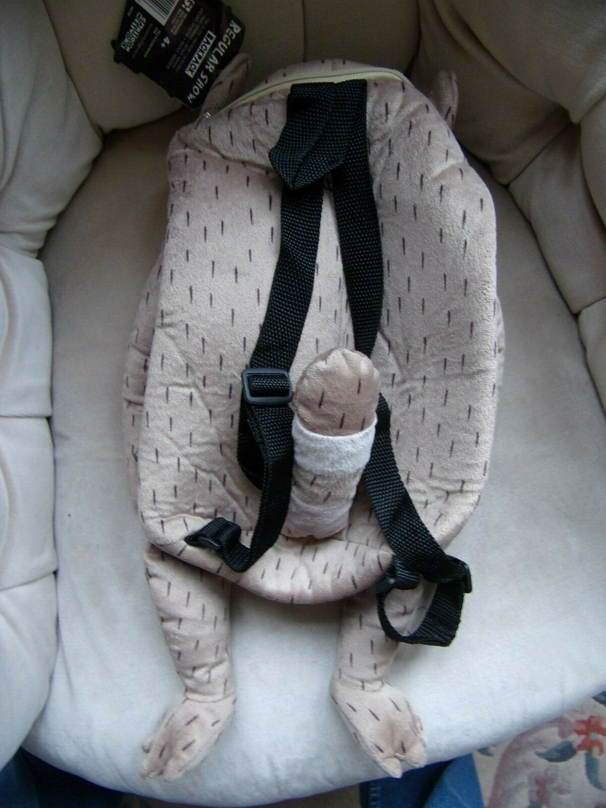 Rigby The Regular Show Soft Plush Backpack New 17" | eBay