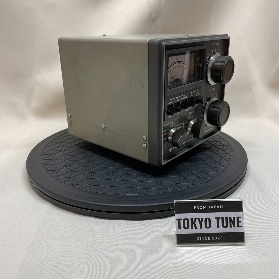 Kenwood TRIO AT-200 Ham Radio Antenna Tuner HF 1.8～28MHz 200W Working ...